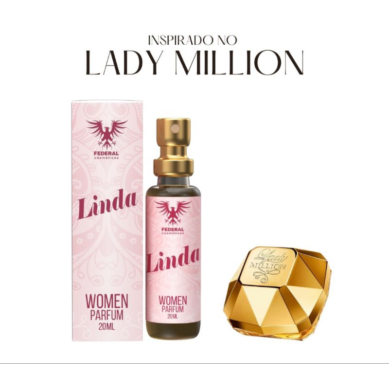 Perfume Lady Million | Shopee Brasil