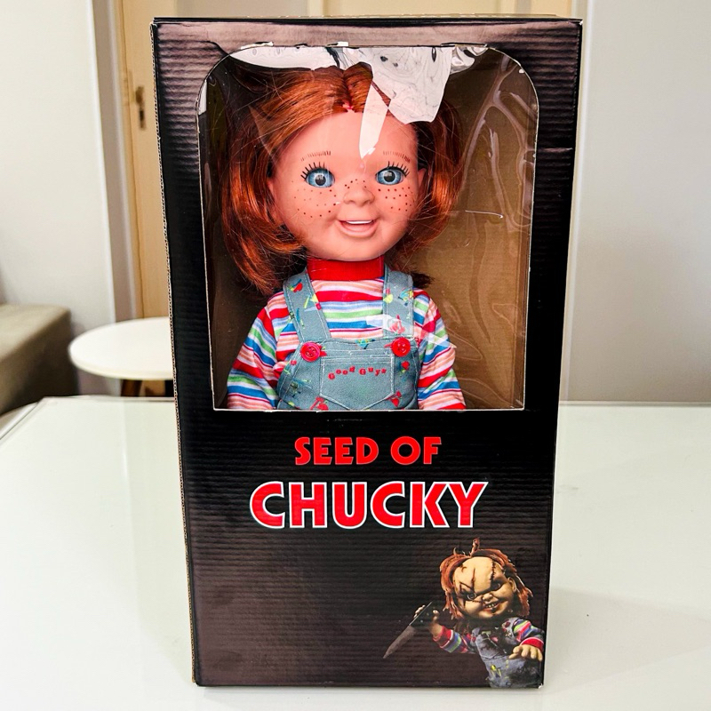 BONECO CHUCKY GRANDE 42 CM ACTION FIGURE CLASSICO TERROR | Shopee Brasil