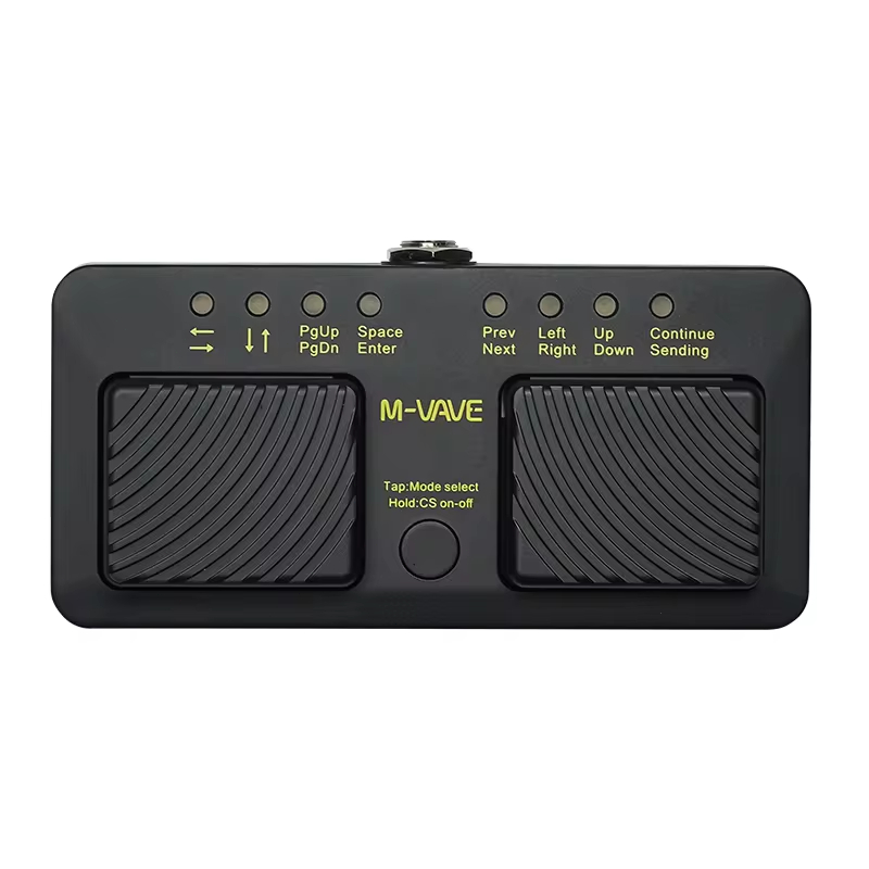 M-VAVE CUBE TURNER PRO Página Bluetooth Turner Silencioso Pedal de Pé ...