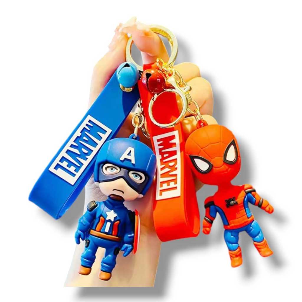 Chaveiro De Boneco Super-Herói Cartoon Para Homens E Mulheres Porta ...