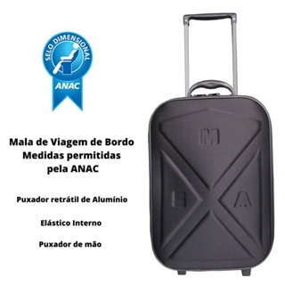 Mala Village Grande 10kg De Tecido Resistente Espaçosa | Shopee Brasil
