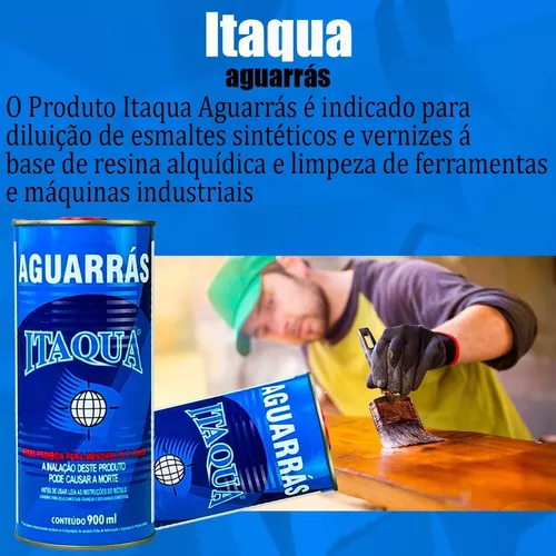 Agua Raz Itaqua Aguarras 900ml Original | Shopee Brasil