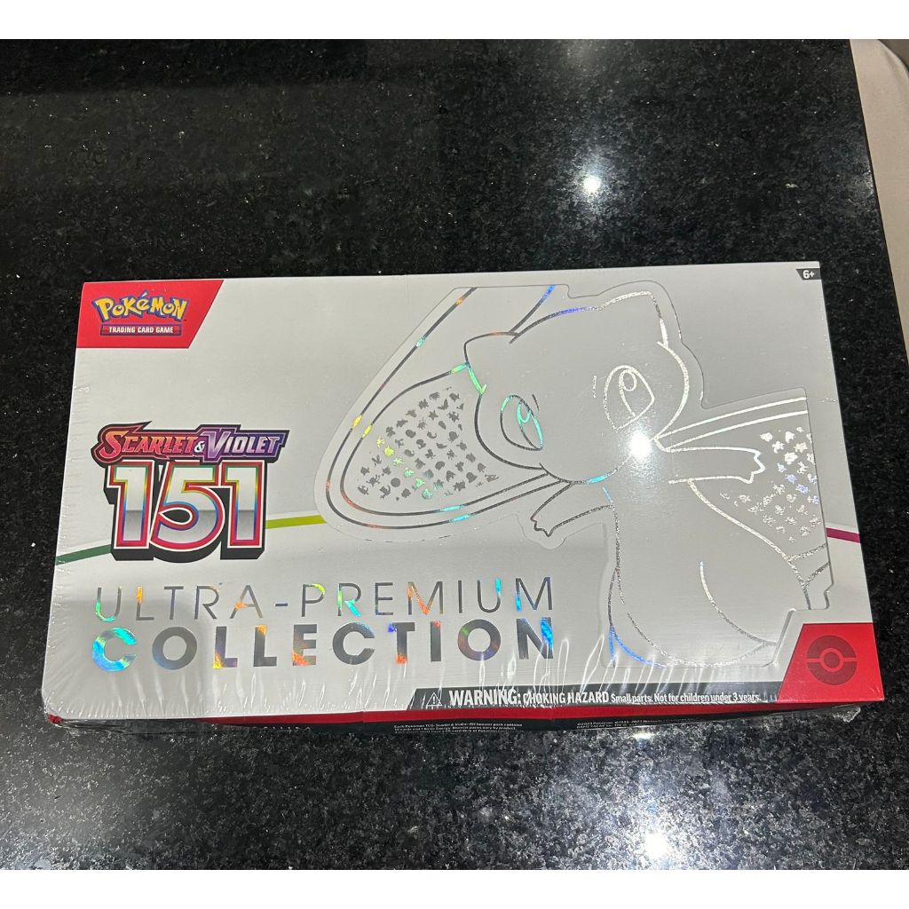 Box UltraPremium Collection - Escarlate Violeta 151 - Mew e Mewtwo ex ...