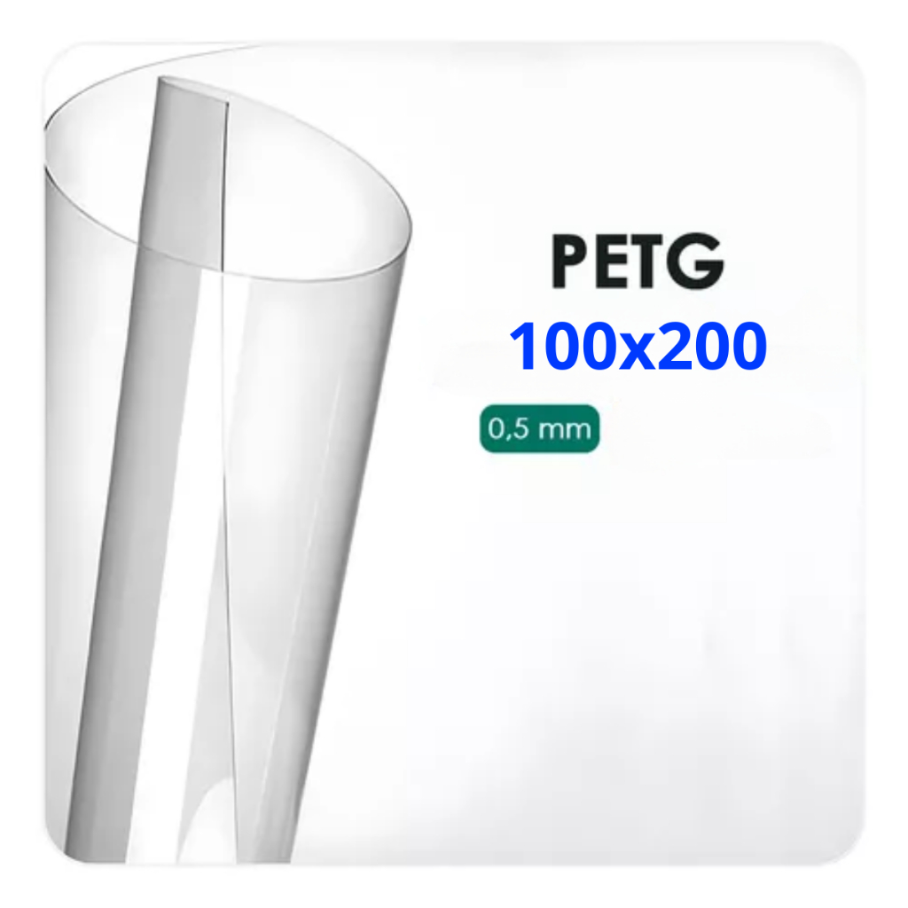 Placa PETG Acrílico Chapa Transparente Para Fundo Fotográfico 0,5mm 100 x 200 cm | Shopee Brasil