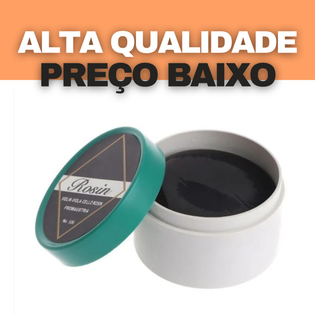 Breu Leto Escuro para Violino Viola Violoncelo | Shopee Brasil