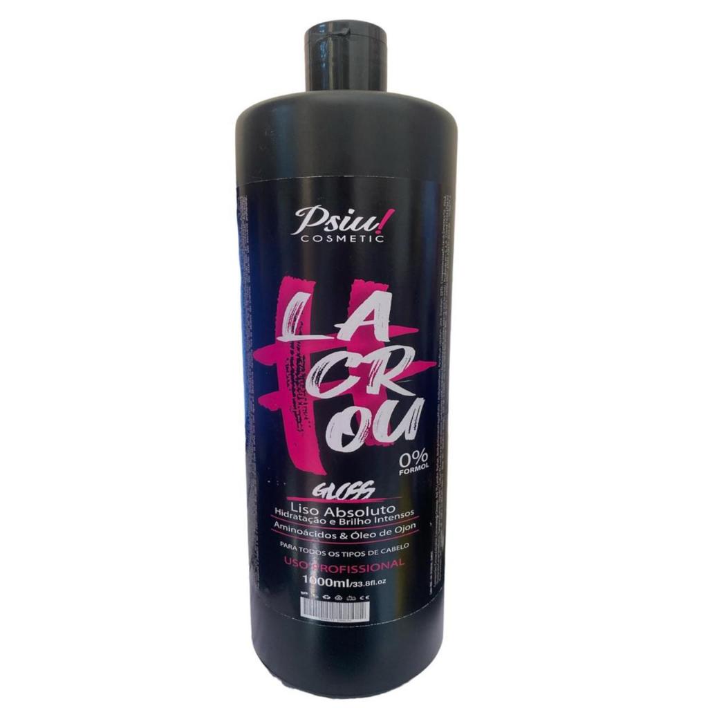 Escova Progressiva Lacrou Psiu! 1Litro SEM FORMOL | Shopee Brasil