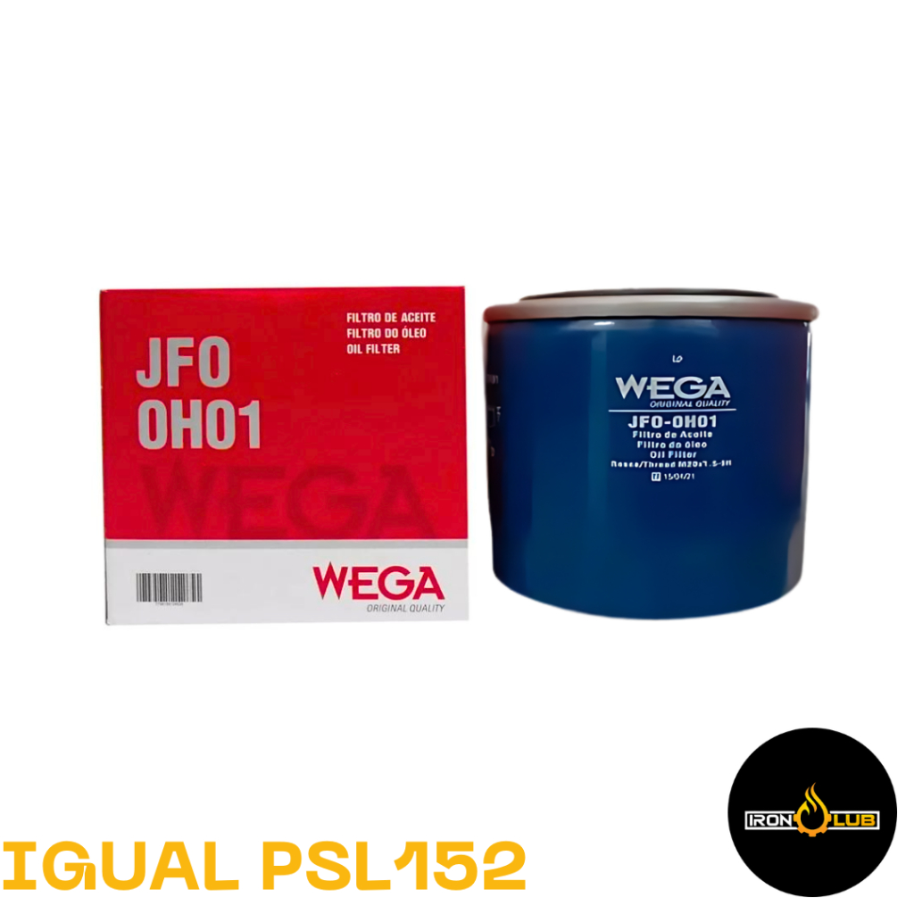 1 FILTRO DE ÓLEO JFO0H01 HB20 1.6 HYUNDAI (PSL152) | Shopee Brasil