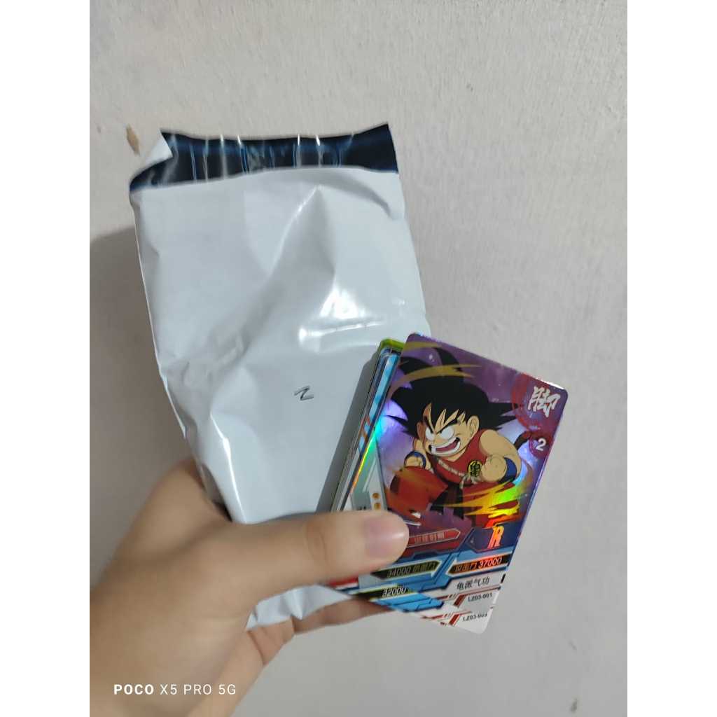 Pack de 20 Cartas TCG de Dragon Ball - Coleção Anime DBZ Cards | Shopee ...