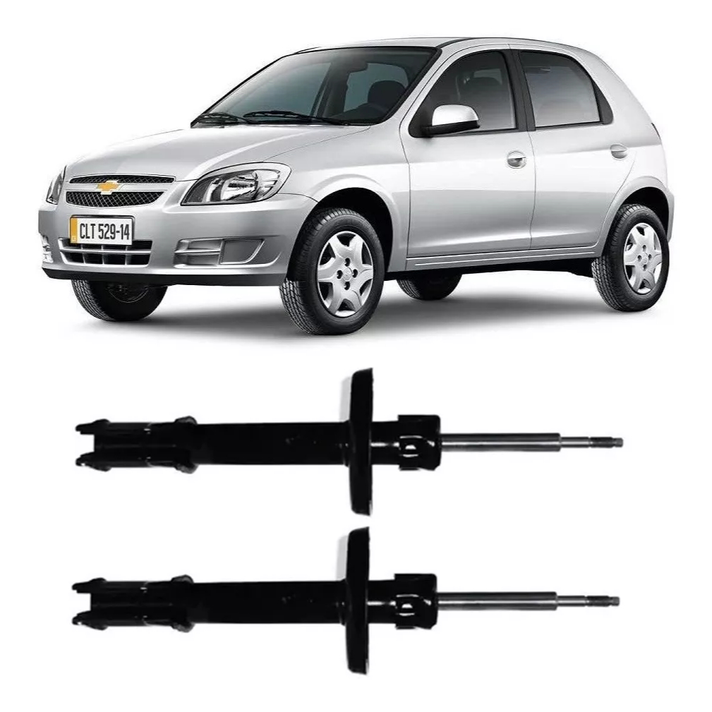 Par Amortecedor Dianteiro Celta / Corsa / Prisma / Classic | Shopee Brasil