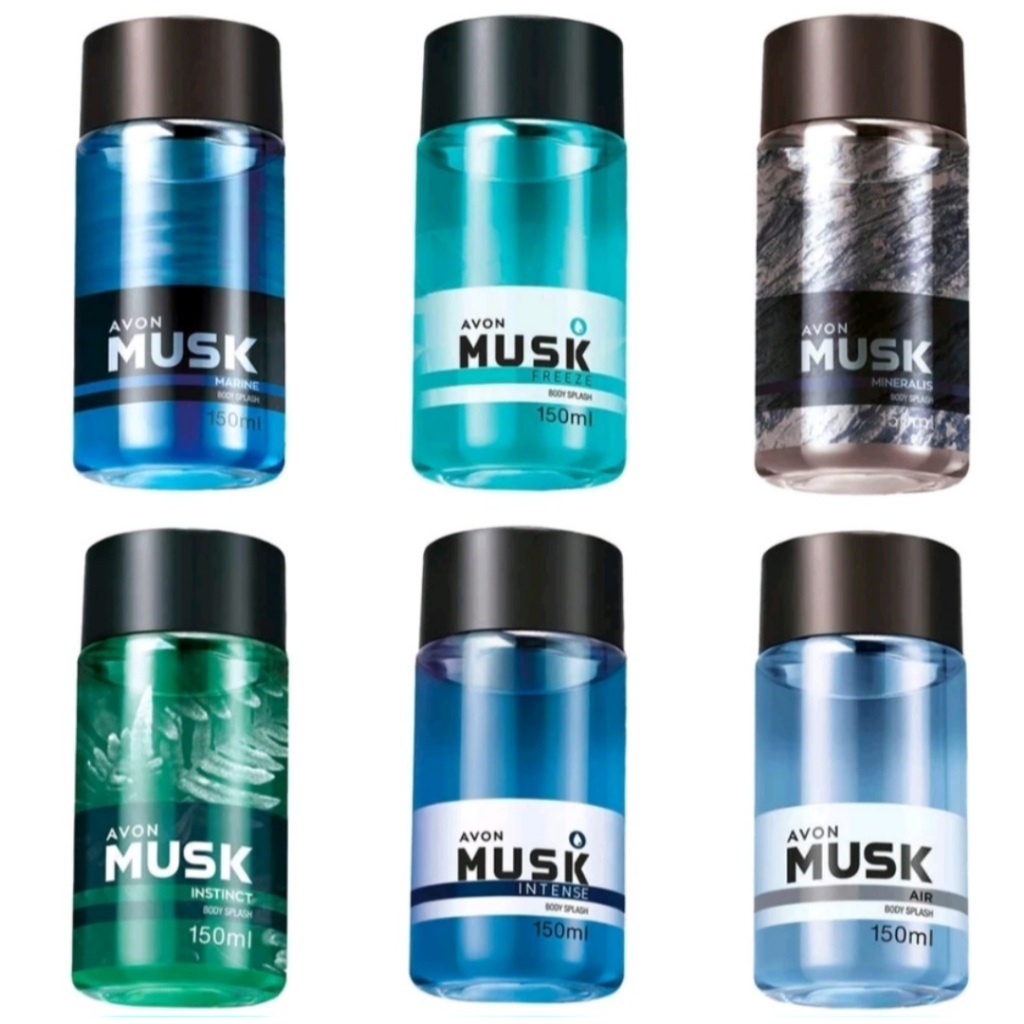 Musk Body Splash Masculino Avon ( Perfume - Colônia ) 150ml | Shopee Brasil
