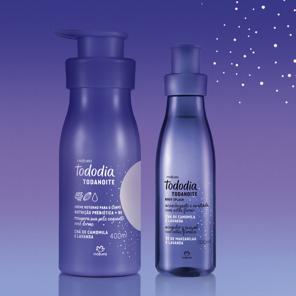 Kit Tododia Todanoite Chá de Camomila e Lavanda | Shopee Brasil