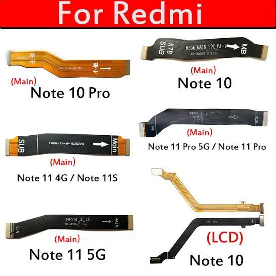 FLEX LCD MAIN REDMI NOTE 10 / NOTE 10 PRO/ NOTE 11 /NOTE 11 PRO # ...