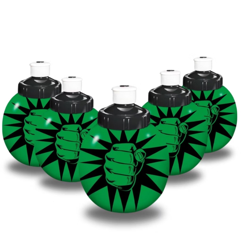 Kit 25 Squeezes Heroi Soquinho 300ml Festa Lembrancinha | Shopee Brasil