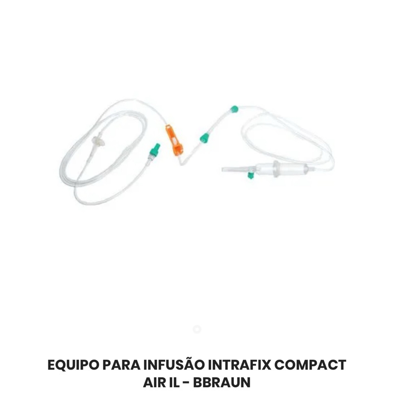 Equipo Intrafix Compact Air IL para Bomba de Infusão - B.Braun | Shopee ...