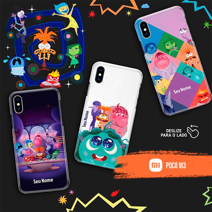 Capa Capinha - Poco M3 - Coleção Divertidamente | Shopee Brasil