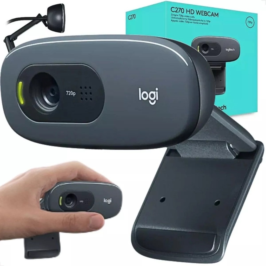 Câmera HD Logitech c270 | Shopee Brasil