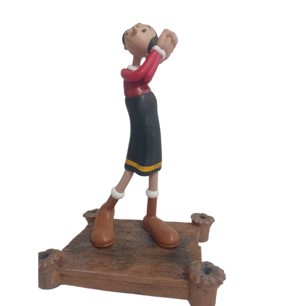 Olivia Palito Marinheiro Popeye - Figura Colecionável | Shopee Brasil