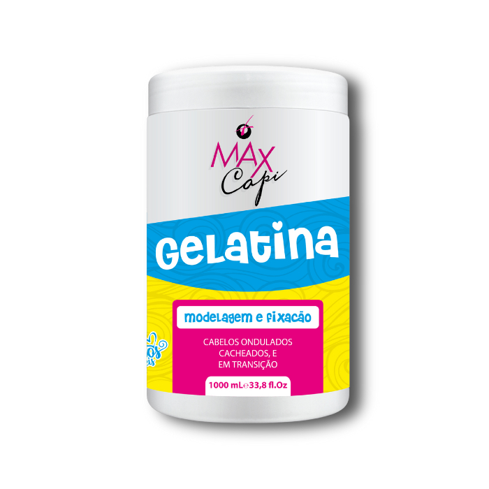 Gelatina Max Capi Modelagem e Fixação 1kg | Shopee Brasil