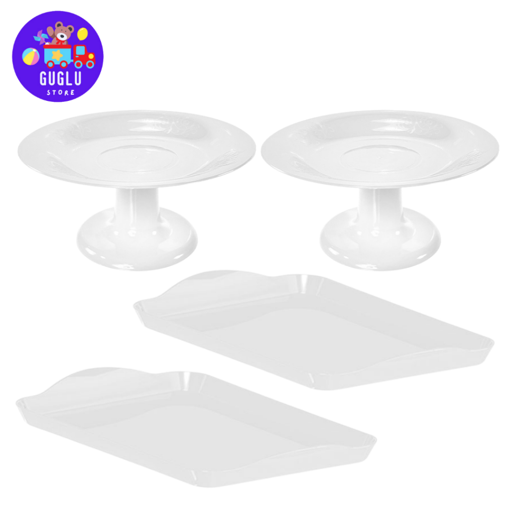 Kit Festa - 2 Mini Cakes e 2 Bandejas 20x13 | Shopee Brasil