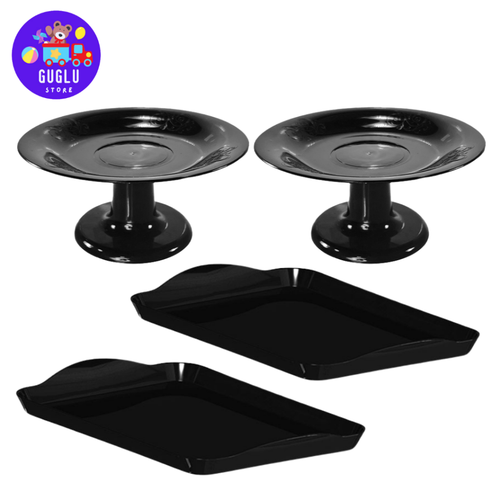 Kit Festa - 2 Mini Cakes e 2 Bandejas 20x13 | Shopee Brasil