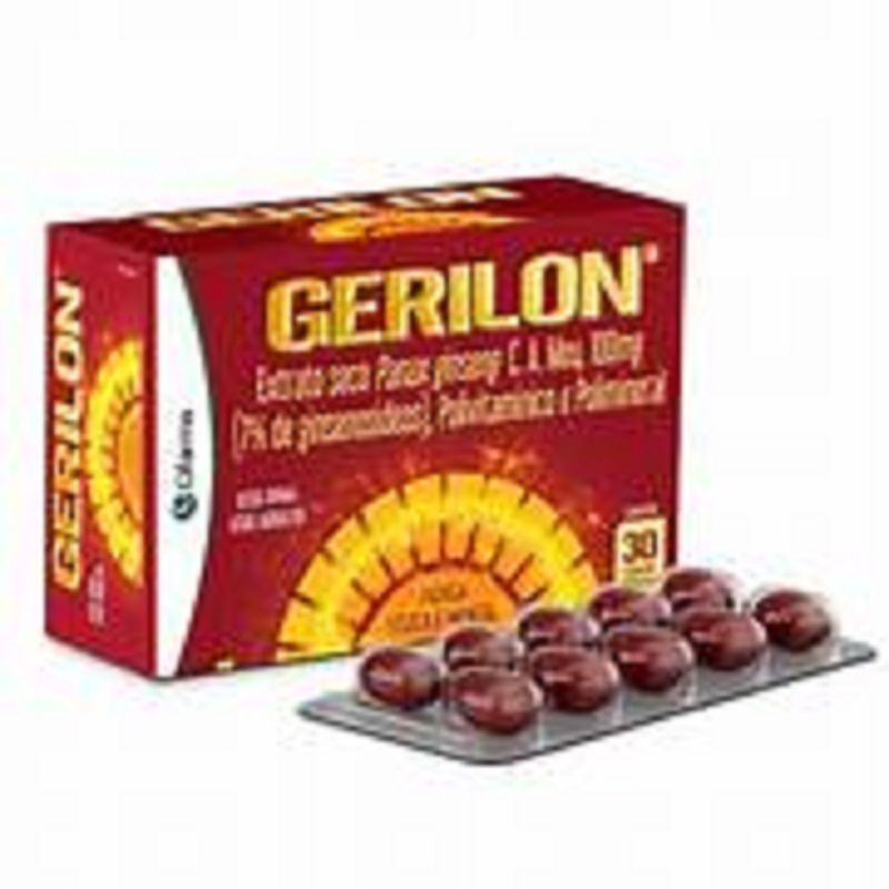 SUPLEMENTO VITAMINICO GERILON 30COMP | Shopee Brasil