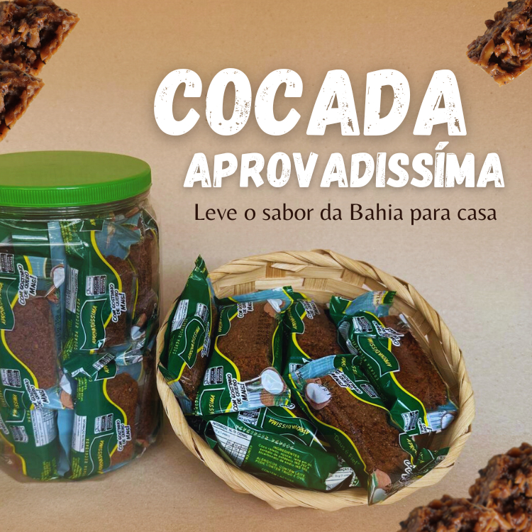 Aprovadissima! A Cocada Recheada Baiana - A melhor cocada da Bahia ...