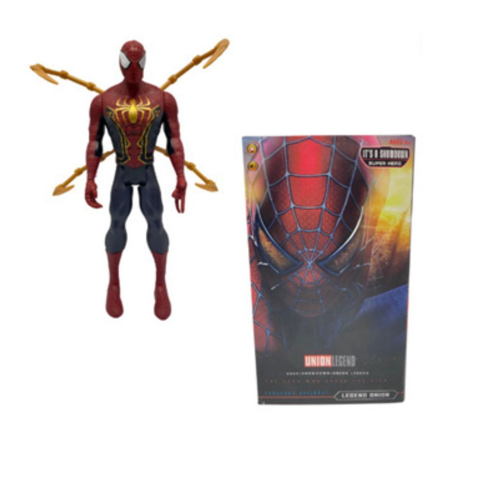 Boneco Homem Aranha Articulado - Spider Man 30cm | Shopee Brasil