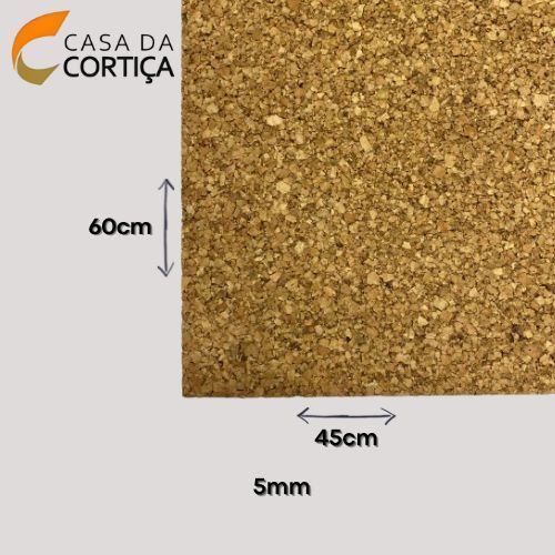 Placa de Cortiça 60x45 / 6mm | Shopee Brasil