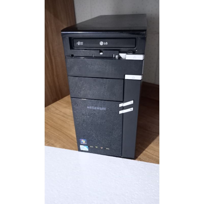 gabinete completo com kit Intel core 2 Duo, 1 GIGA DE MEMÓRIA ram DDR2 ...
