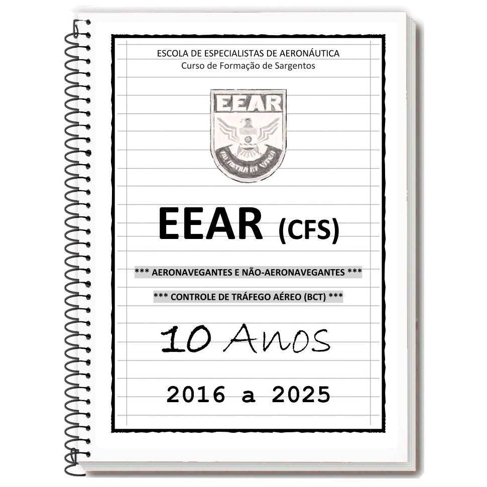 EEAR 2026 - Caderno de Provas + Gabarito | Shopee Brasil