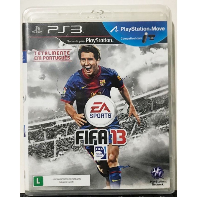 Jogo FIFA 13 - PS3 - Mídia Física. Em Português. | Shopee Brasil