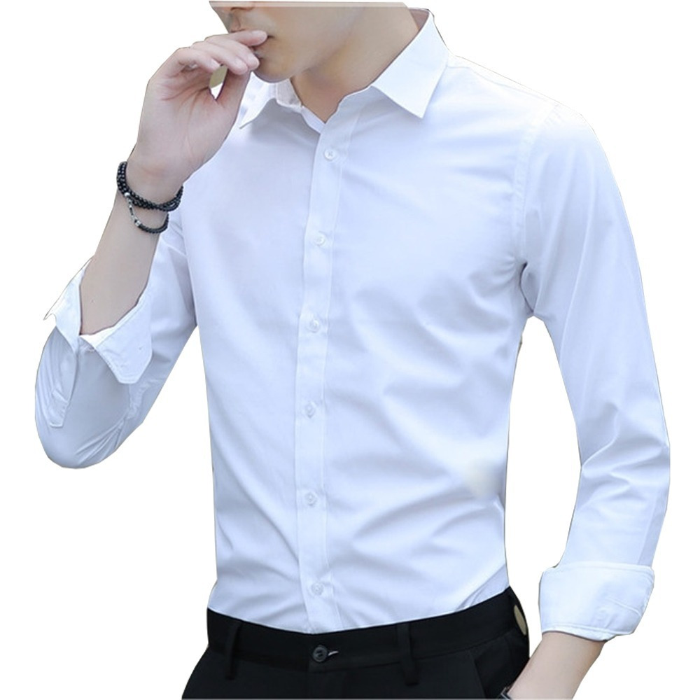 Camisa Social Masculino Slim nova Pala dupla Frente Americana | Shopee ...