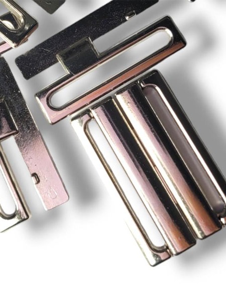 Fecho Metal prata para biquíni espaço 30mm 5 Unidades | Shopee Brasil