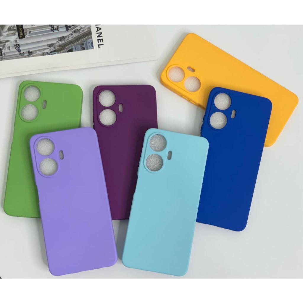 Kit Protetora Capa de Celular Realme C55 + Película 3D Silicone ...