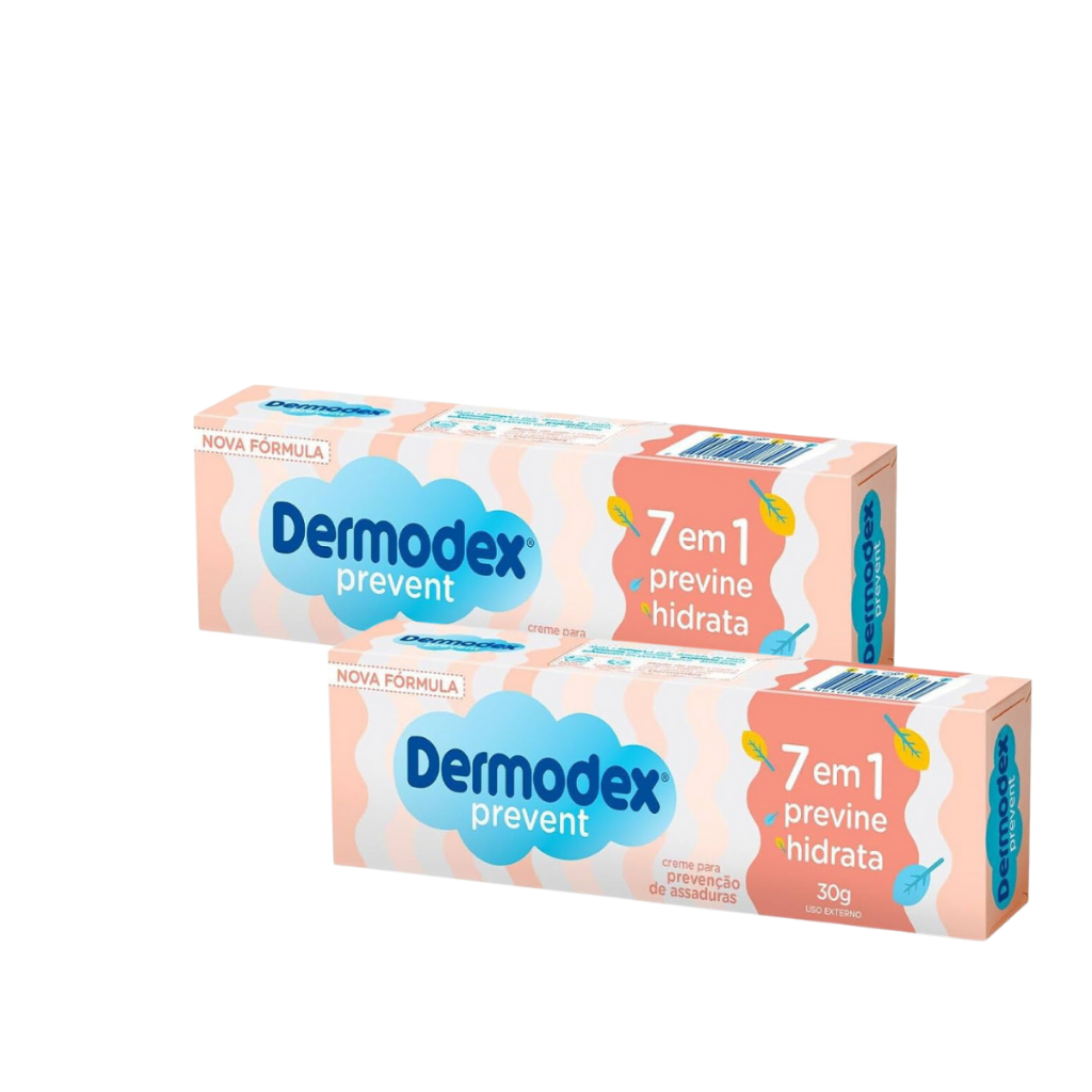 kit Pomada Assadura Dermodex Prevent 30gr 2 unidades | Shopee Brasil