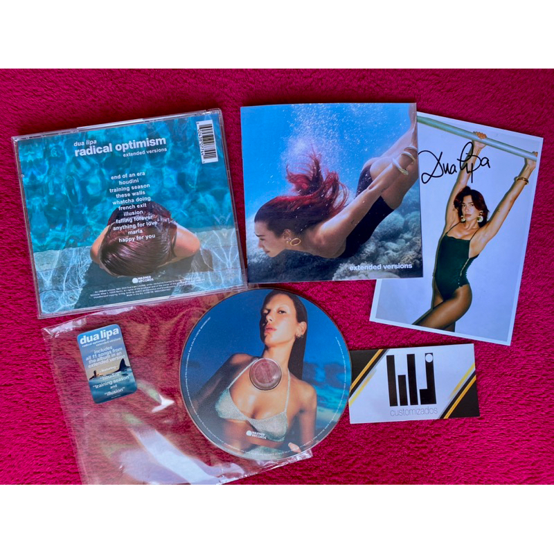 DUA LIPA / RADICAL OPTIMISM (EXTENDED VERSIONS) FAN MADE | Shopee Brasil