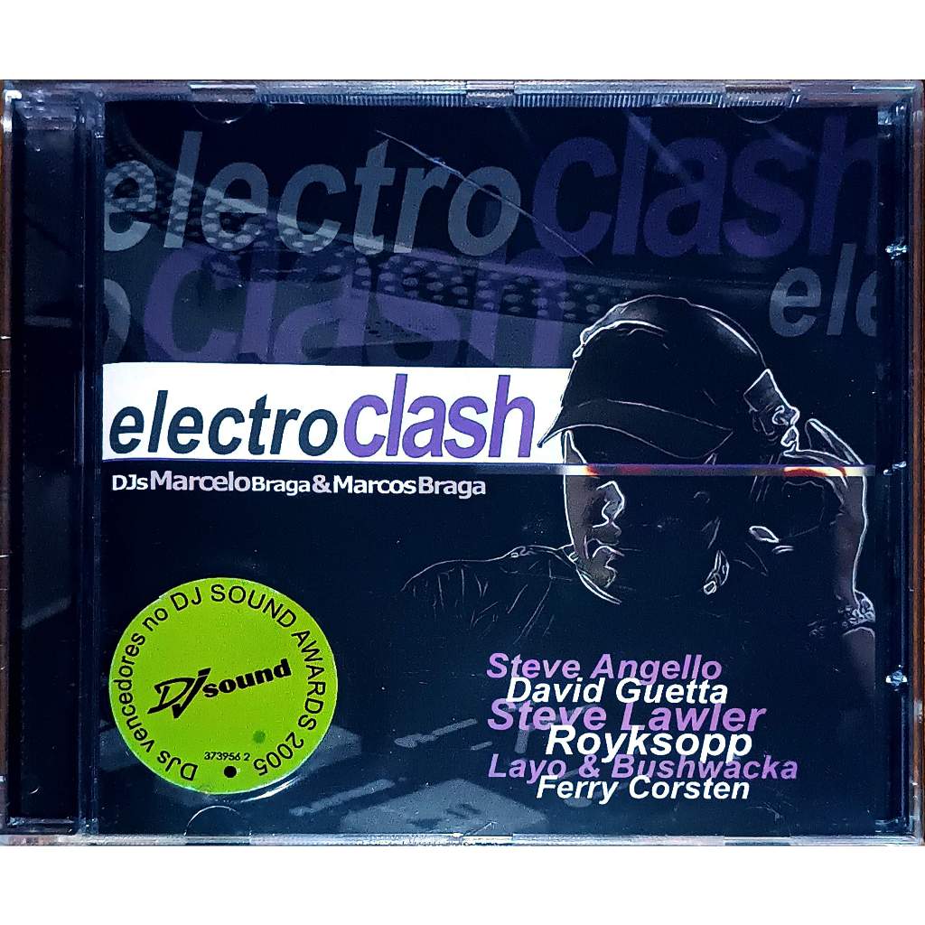CD Electro Clash: DJs Marcelo Braga e Marcos Braga | Shopee Brasil