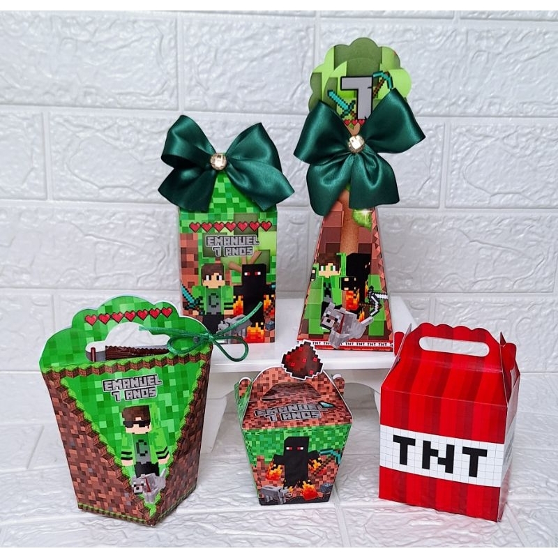 kit Caixinhas Personalizadas Gamer Athos e Cadres, Lembrancinha e Mimos ...