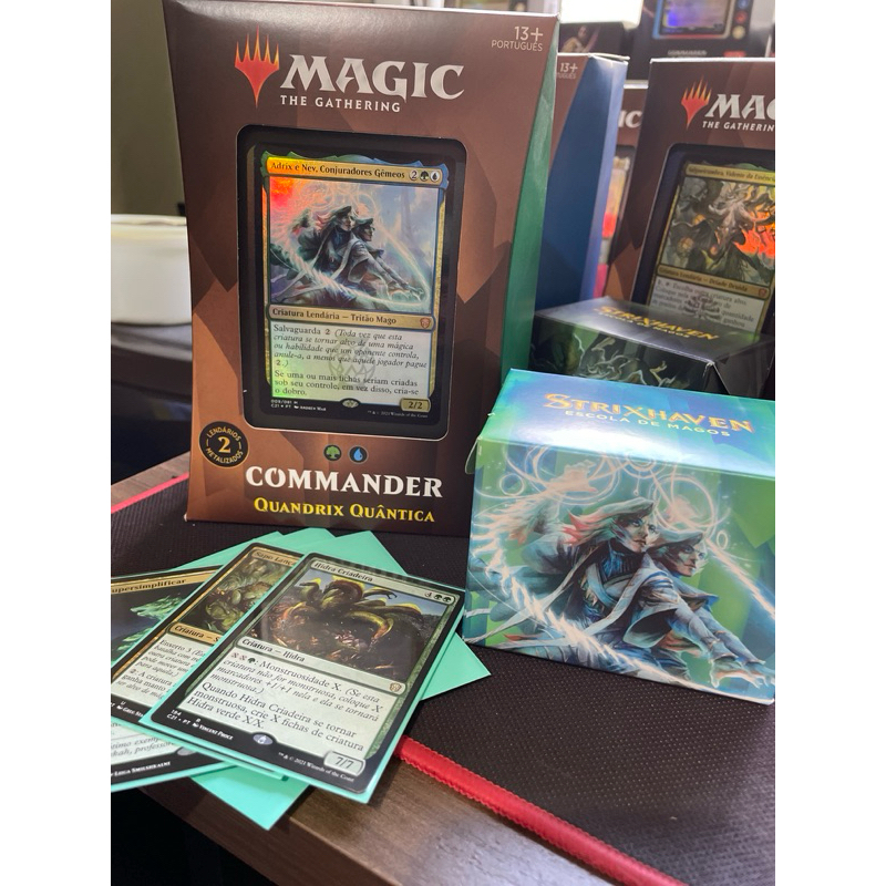 Deck Commander Magic - Quandrix Quântica | Shopee Brasil