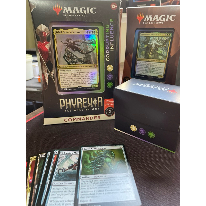 Deck Commander Magic - Corrupting Influence | Shopee Brasil