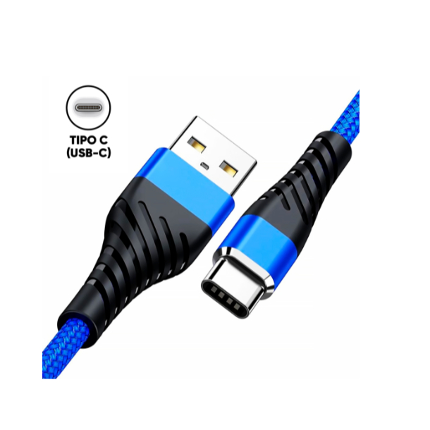Cabo Carregador Tipo C Celular USB C 2 Metros | Shopee Brasil