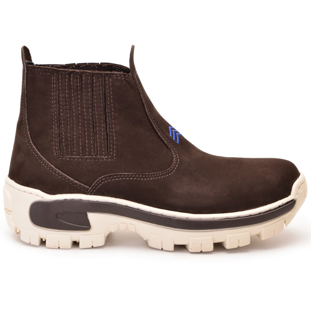 Butina New Bota Masculina Botina Couro Legítimo Agro | Shopee Brasil