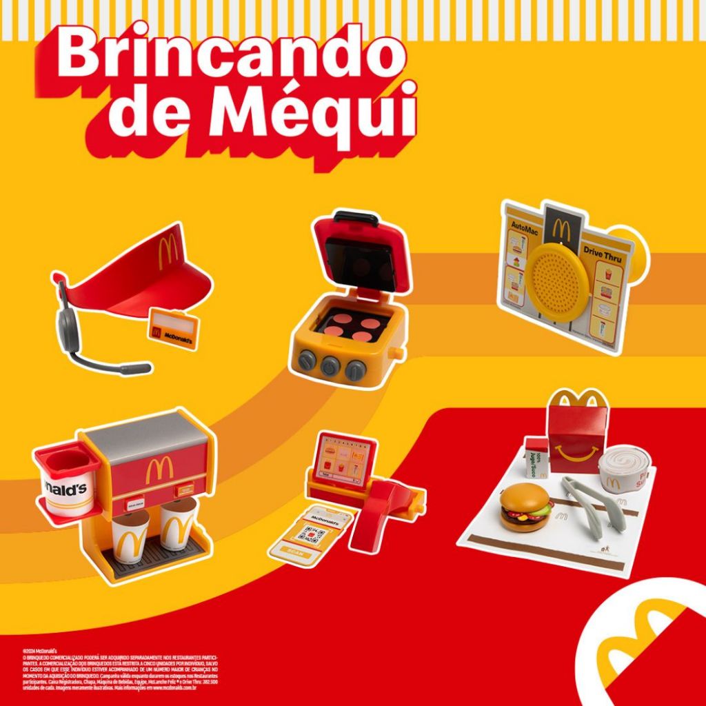 Coleção Brincando de Mequi - McDonald's | Shopee Brasil