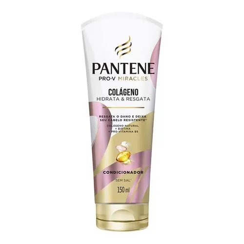 Condicionador Pantene Pro-V Miracles Colágeno Hidrata & Resgata 150ml | Shopee Brasil