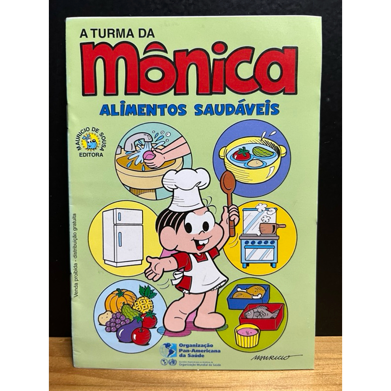 HQ A TURMA DA MÔNICA ALIMENTOS SAUDÁVEIS | Shopee Brasil