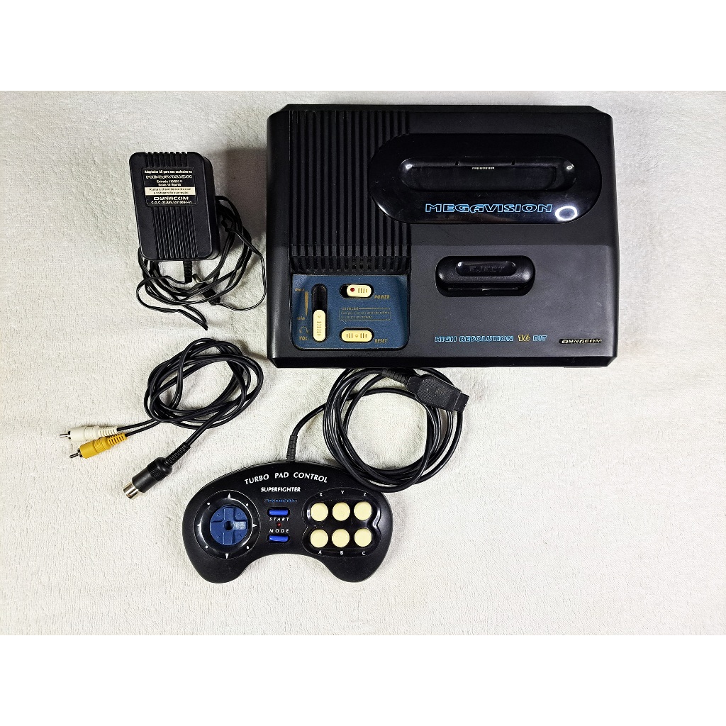 Console Mega Vision Dynacom. Excelente! Todo original. - Clone Mega ...