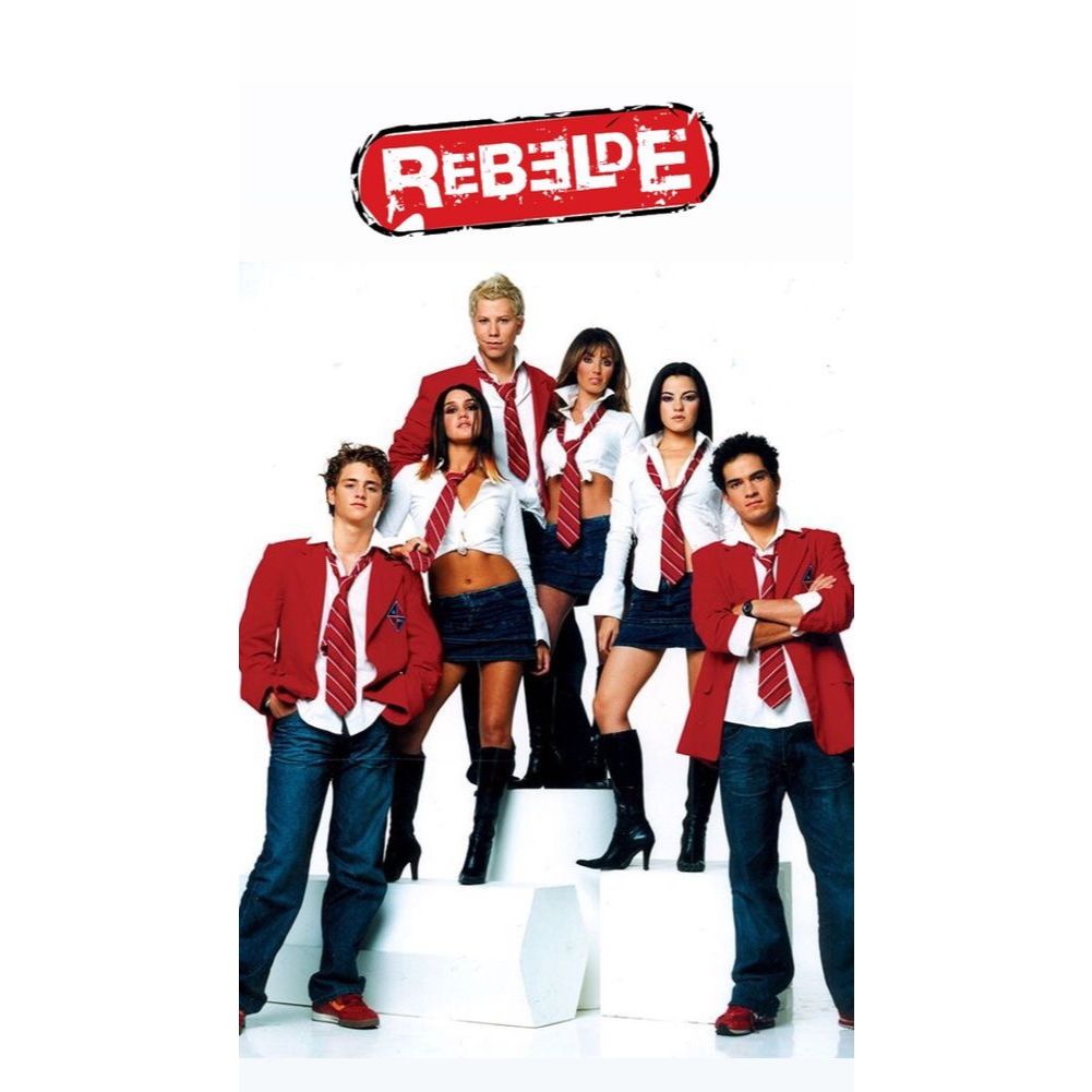 Poster RBD - Rebelde - Novela | Shopee Brasil