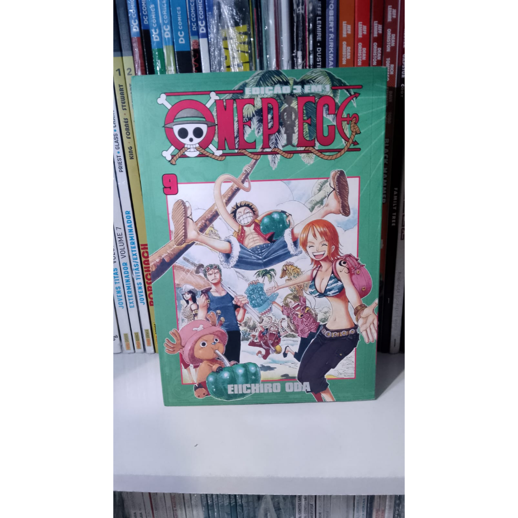 One Piece 3 em 1 Vol. 9 | Shopee Brasil