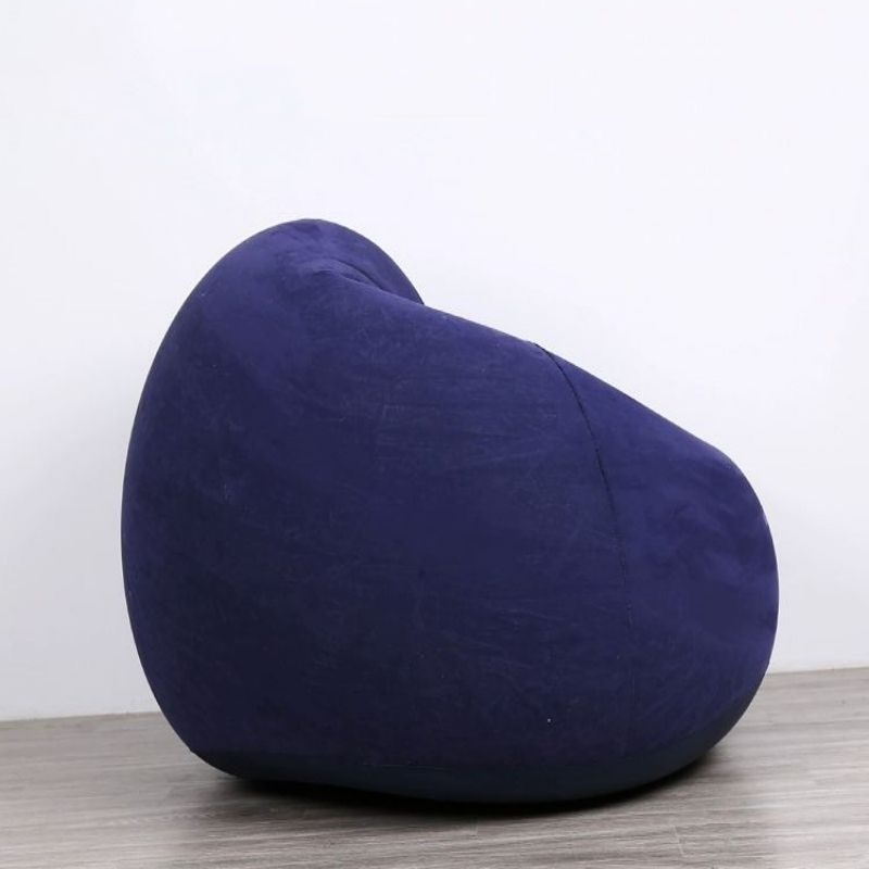 Azul Puff Gigante Redondo 99*83 Puff Gigante suede | Shopee Brasil