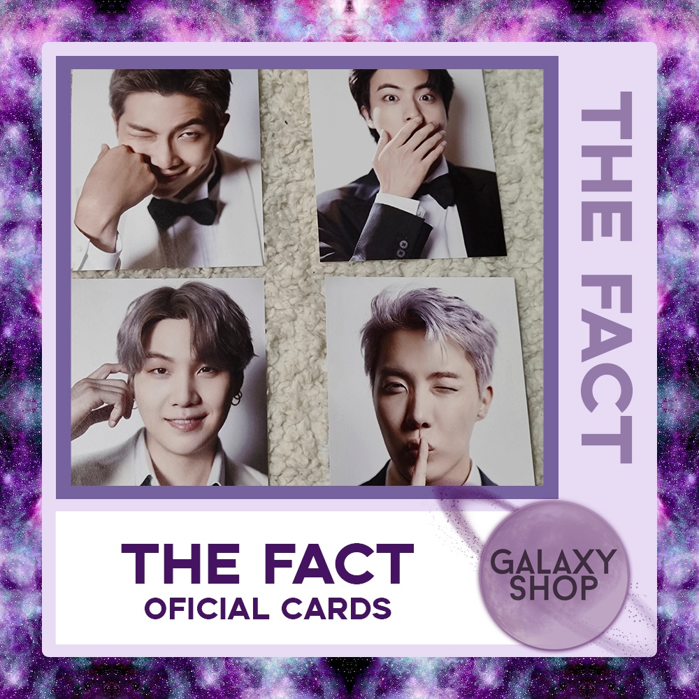 BTS THE FACT - Oficial Cards | Shopee Brasil